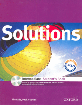 SOLUTIONS UPPER INTERMEDIATE STUDENTS BOOK C/MULTIROM. TIM FALLA. 9780194551953